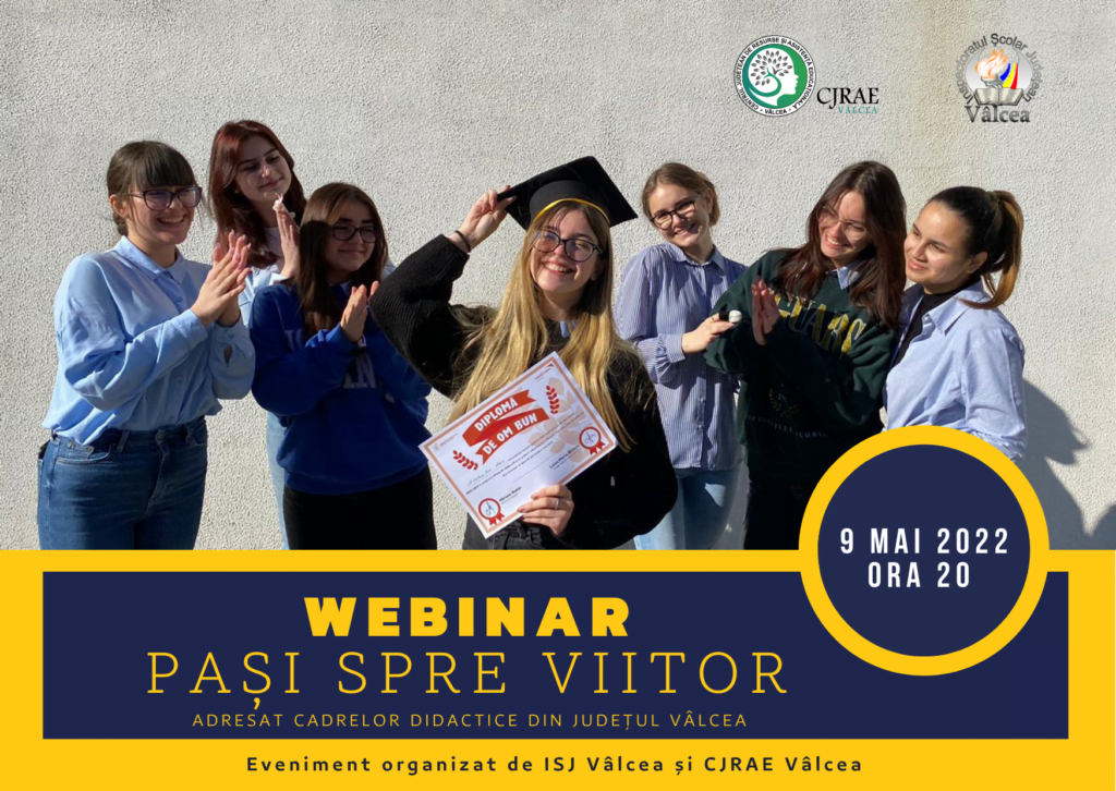 Webinarii PAȘI SPRE VIITOR – Centrul Județean de Resurse și Asistentă ...